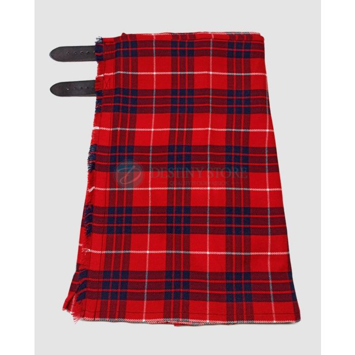 Hamilton Red Tartan Kilt