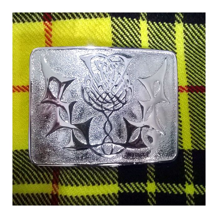 Scottish Modern Celtic Buckle for Kilt Belt