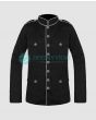Men Gothic Military Commander Jacket